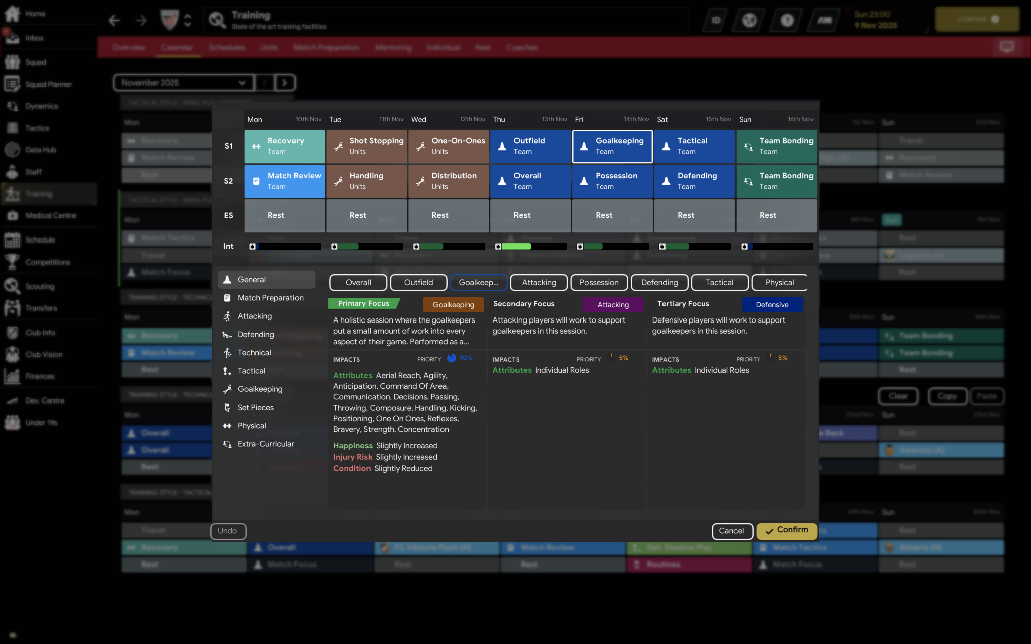 Our Brand New File – The Training System in FM24 - FM MATCH LAB